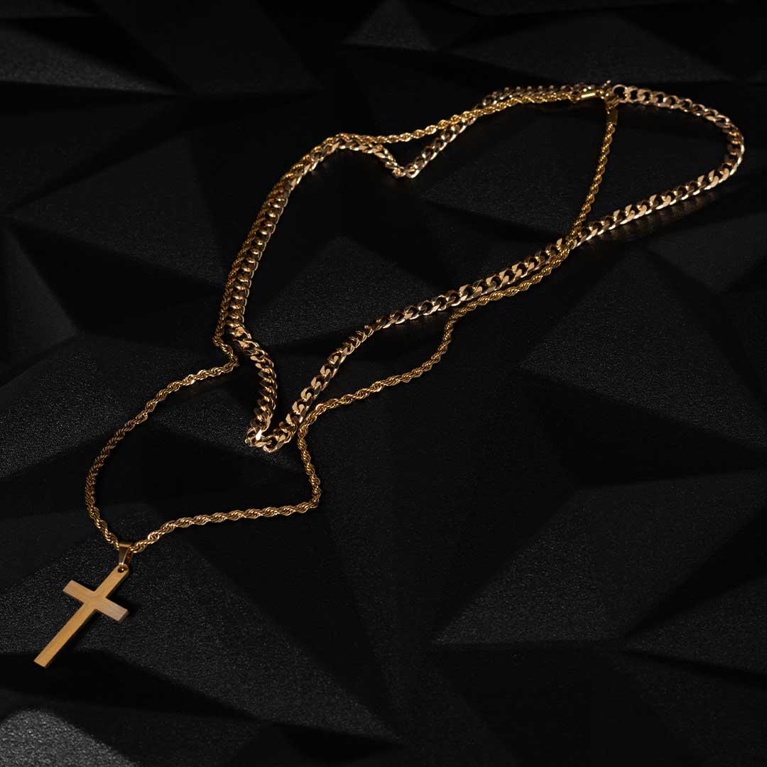 Гердан "Golden Cuban Cross" – Icedout