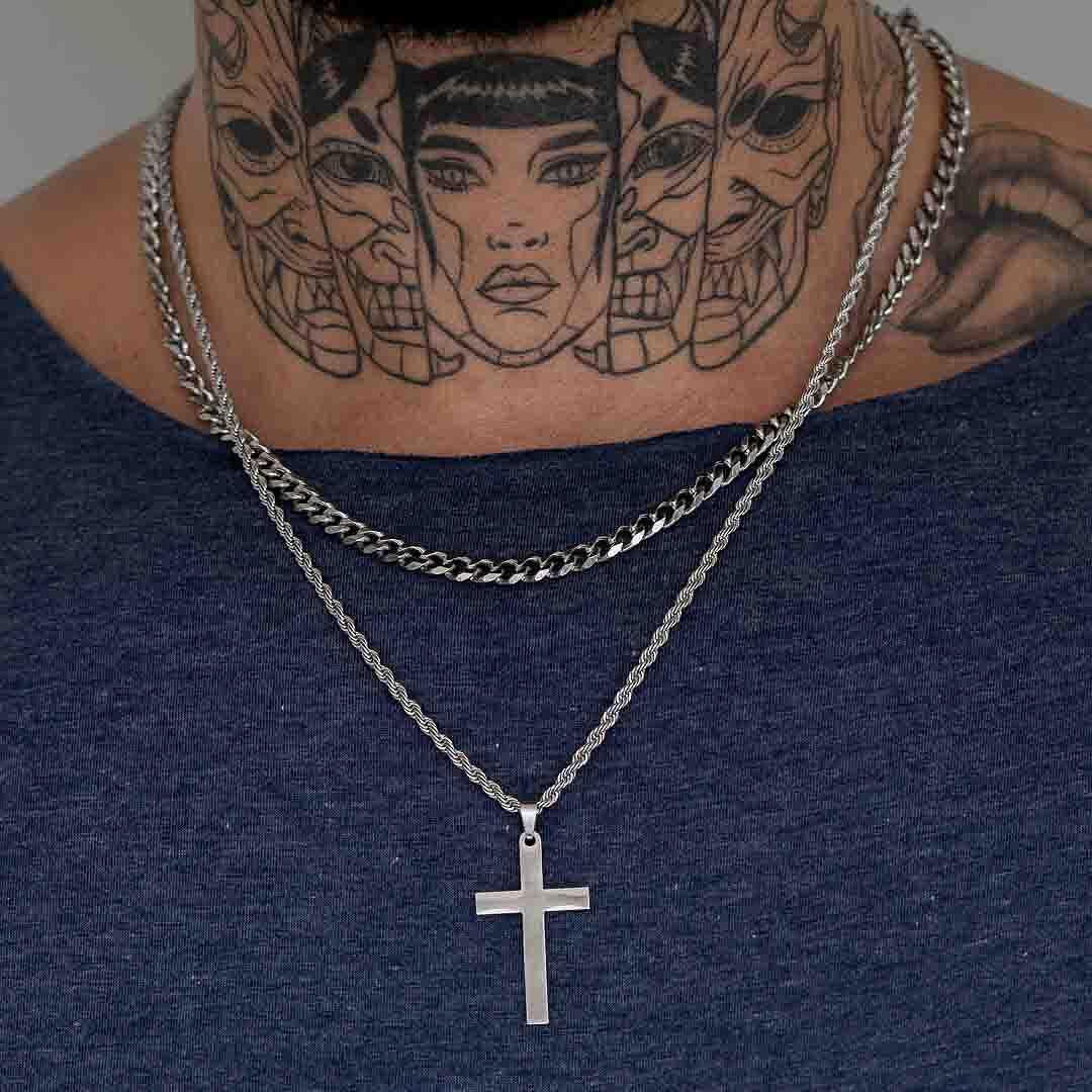 Гердан "Twisted Cuban Cross" – Icedout